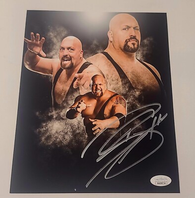 Big Show GIANT AEW signed 8x10 photo JSA COA WWE Autographed Wrestling ...