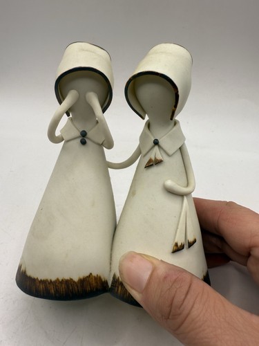 Fred Hillier Heidi Figurine Australian Pottery Ceramic Maid Girl ...