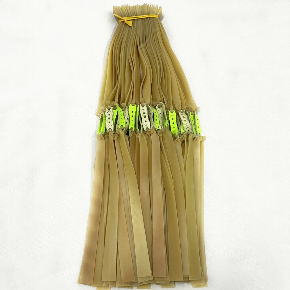 20 Flat Rubber Bands Slingshot Hunting Catapult Replacement Tapered ...