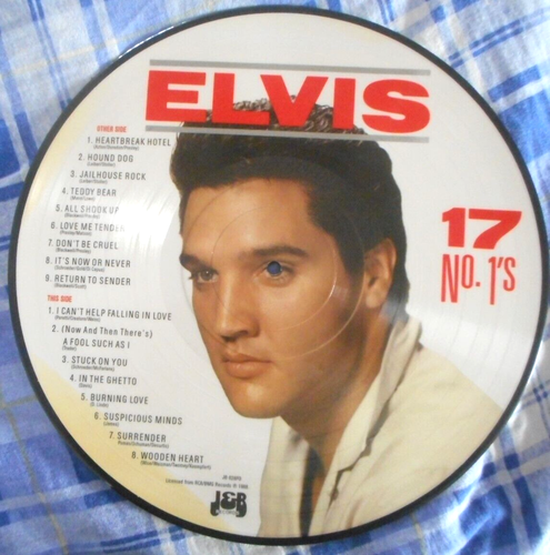 ELVIS PRESLEY 17 No 1's PICTURE DISC 12'' LP ~ AUSTRALIAN ONLY * RARE ...