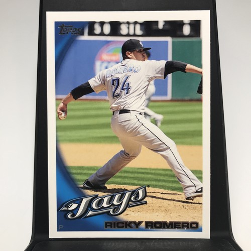 2010 Topps Toronto Blue Jays Baseball Card #240 Ricky Romero | eBay