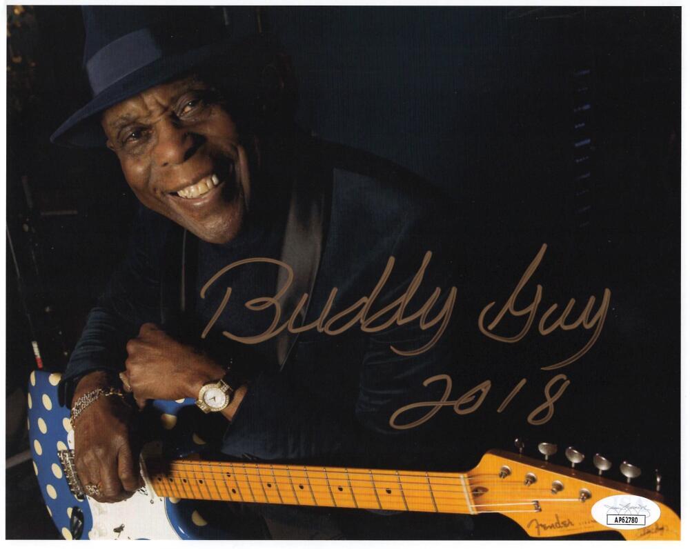 Buddy Guy Signed Autograph 8x10 Photo - Blues Guitar Legend w/ JSA COA ...