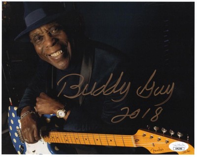 Buddy Guy Signed Autograph 8x10 Photo - Blues Guitar Legend w/ JSA COA ...