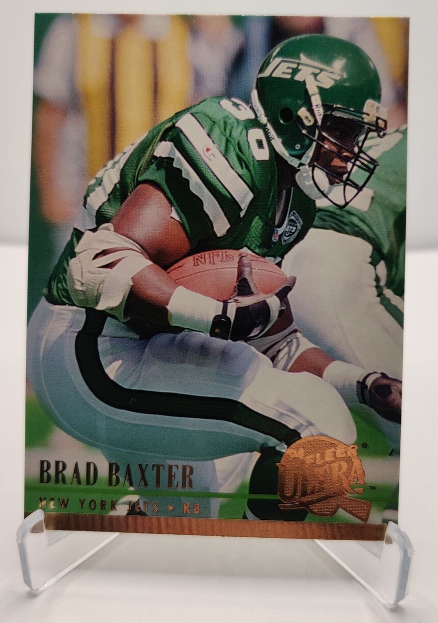 1994 Fleer Ultra Brad Baxter #468 New York Jets football card | eBay