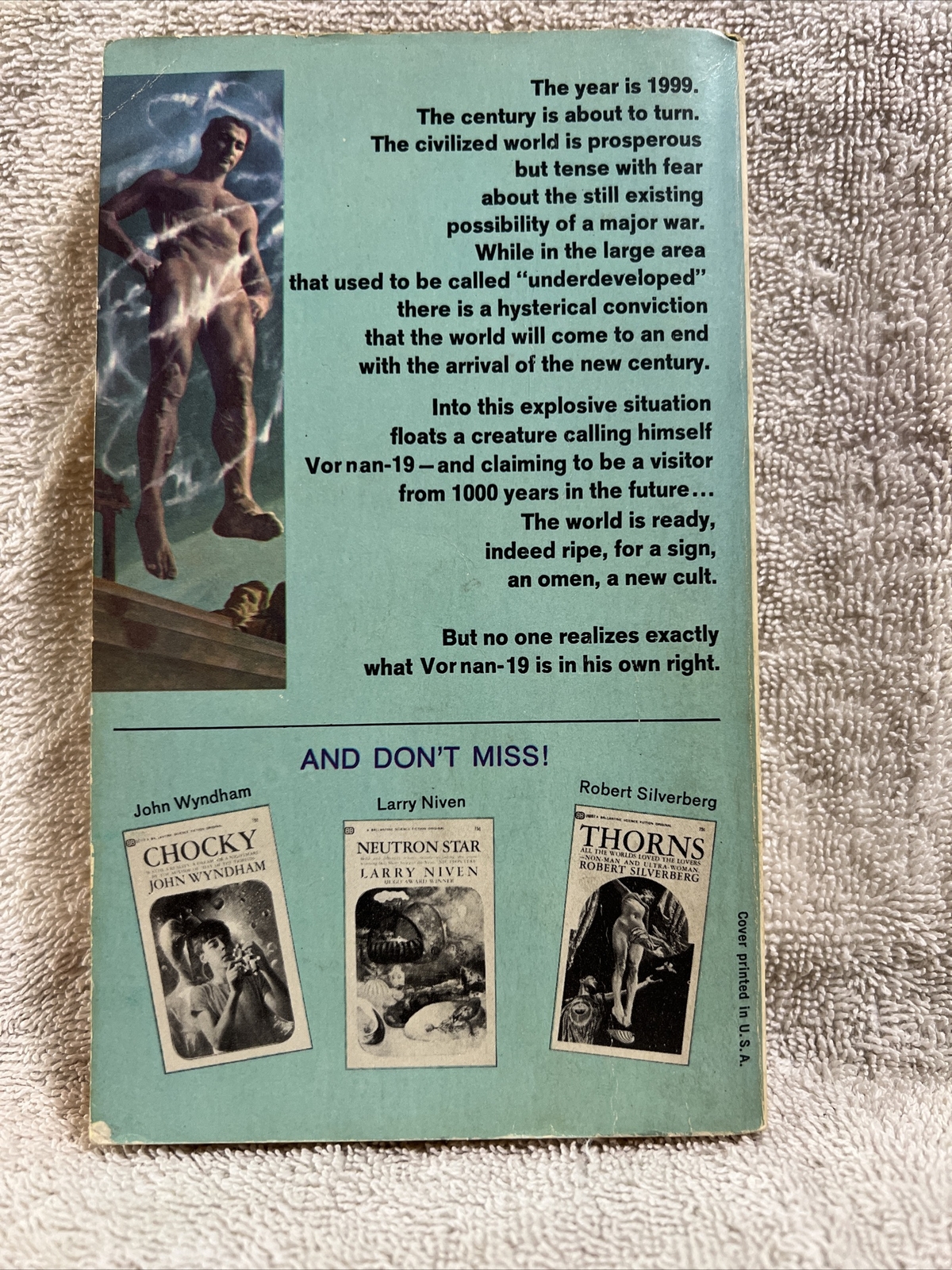 The Masks of Time by Robert Silverberg 1968 Ballantine U6121 PBO ...