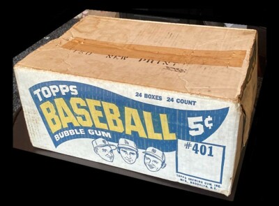 Topps 1965 Empty Shipping Case Box Mantle Koufax Killebrew WOW. Only ...