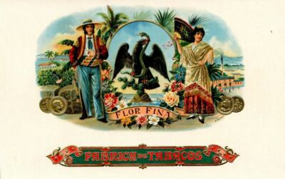 Flor Fina - Cigar Box Label - Not Actual Cigars - Cigar Box Labels | eBay