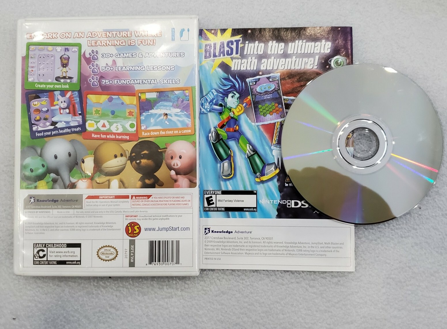 JumpStart: Pet Rescue - Nintendo Wii Game Fast Shipping Complete ...