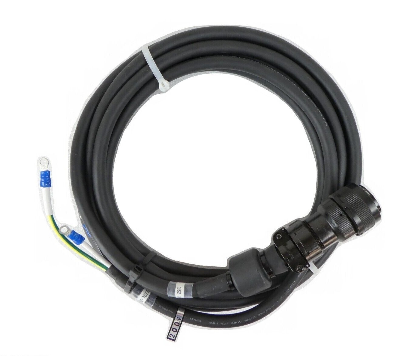 Shimadzu 262-76773-05V2 Turbomolecular Pump 200v Power Cable Turbo ...