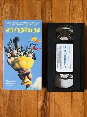 Monty Python And The Holy Grail VHS Columbia TriStar 1991 (1975) Comedy ...