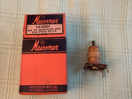 Meissner 14-4034 Standard Oscillator Coil 456kHz Kc (miller 5480-C) | eBay