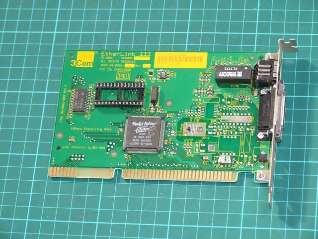 3Com 3C509B-TP Etherlink III 16-bit ISA network card NIC for sale ...