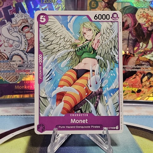 Monet OP12-076 UC Legacy of the Master One Piece Card Game NM/M | eBay