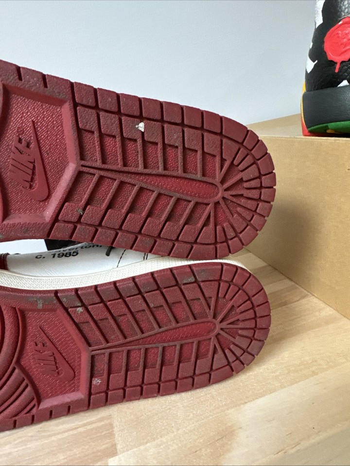 Nike Air Jordan 1 Retro OG x Off-White High Chicago Size 12 AA3834-101 ...