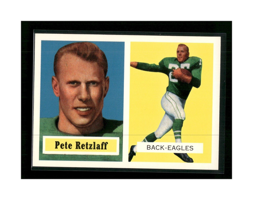 1994 Topps Archives Pete Retzlaff #2 Philadelphia Eagles Football Card ...