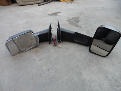 2002 -2009 Dodge Ram Tow Mirrors Aftermarket Heated Power | eBay