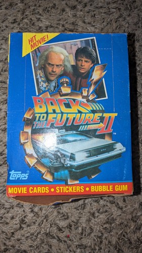 1989 Topps WAX PACK Back to the Future Part II Trading Card Unopened | eBay