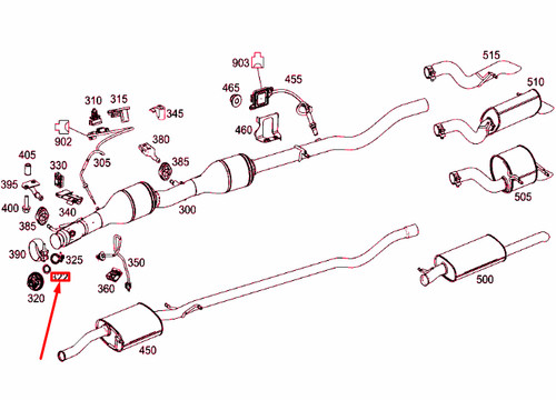 MERCEDES-BENZ VITO W447 INJECTION NOZZLE PROFILE SEAL A2074920000 NO🇺🇸 ...