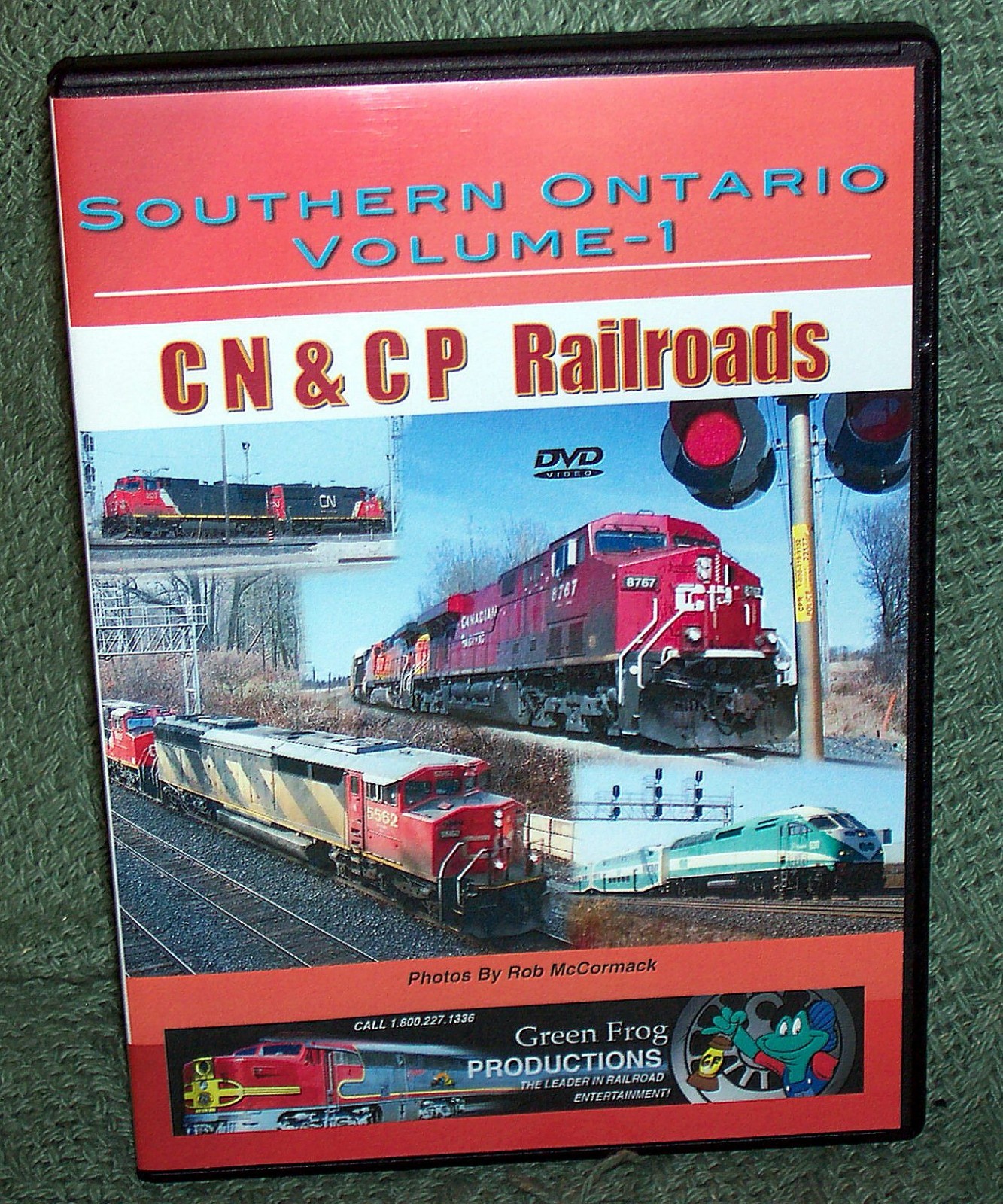 20397 TRAIN RAILROAD DVD ONTARIO VOL. 1 CANADIAN NATIONAL / CANADIAN ...