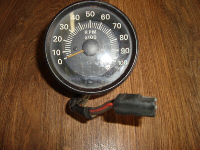 Vintage Tachometer Gauge Tach WWIO | eBay