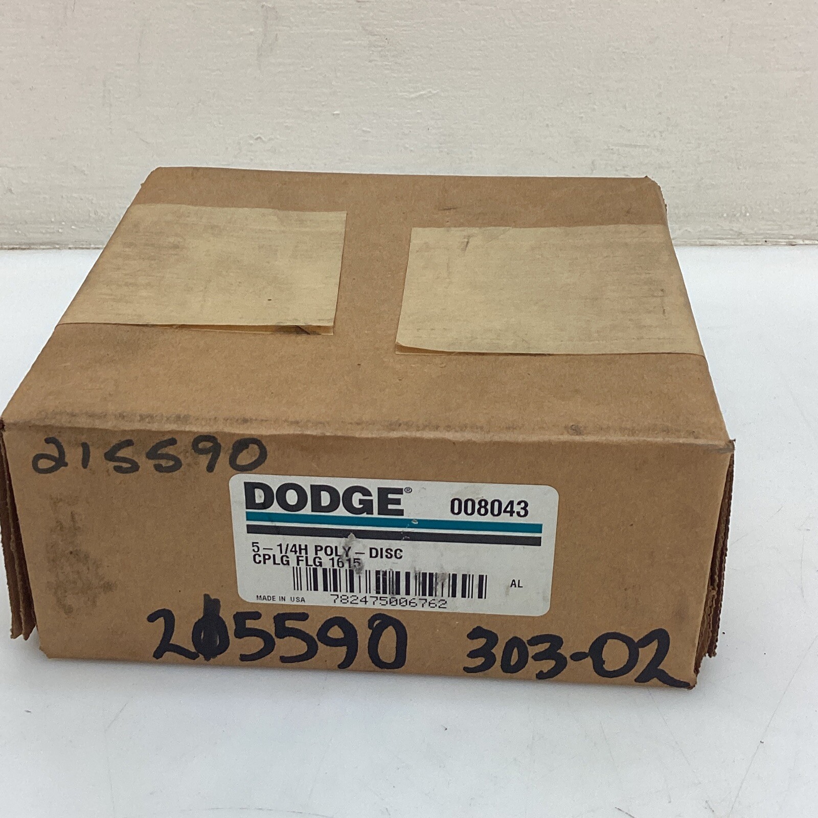 Dodge Poly-Disc Coupling 1615 5-1/4" 008043 New Sealed | eBay