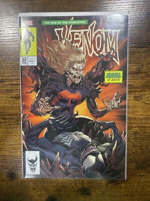 VENOM #33 * NM+ * WILL SLINEY EXCLUSIVE TRADE VARIANT KING IN BLACK ...