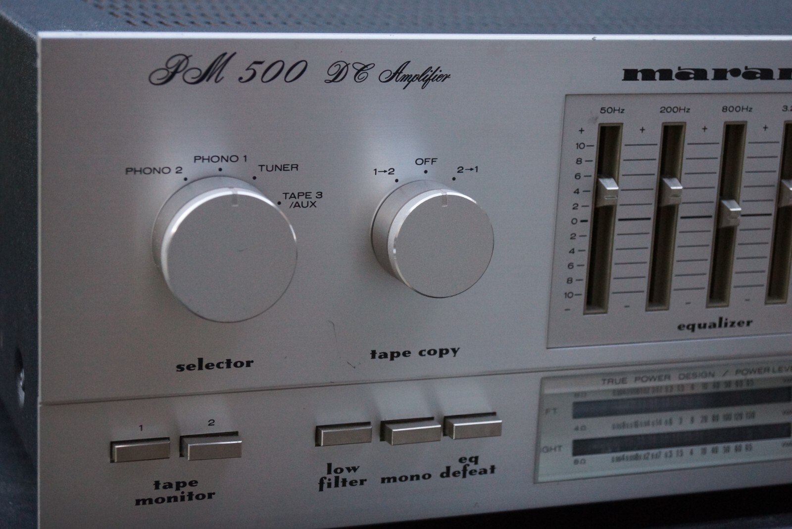 MARANTZ PM500 DC POWER AMPLIFIER.Serviced,Recapped,Working 100%.READ | eBay