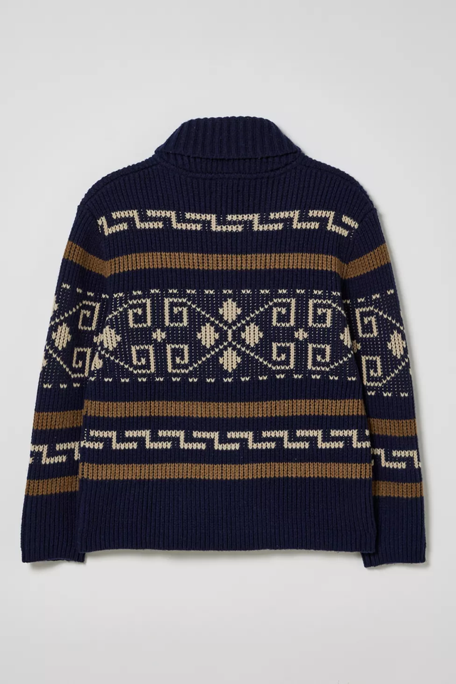 Pendleton Original Westerley Big Lebowski Sweater The Dude Cardigan 100 ...