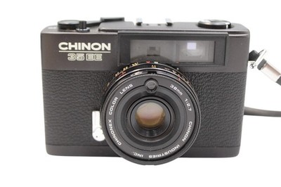 CHINON 35 EE Compact 35mm CAMERA w/ Case & Instructions -A08 | eBay UK