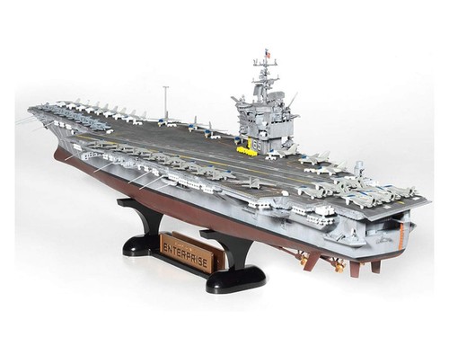 USS Enterprise CVN-65 Aircraft Carrier Plastic Model Kits 1/600 Scale ...