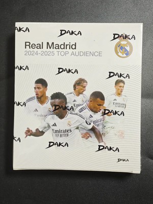 2024-25 DAKA Real Madrid Team Box TOP AUDIENCE Soccer Star Factory ...