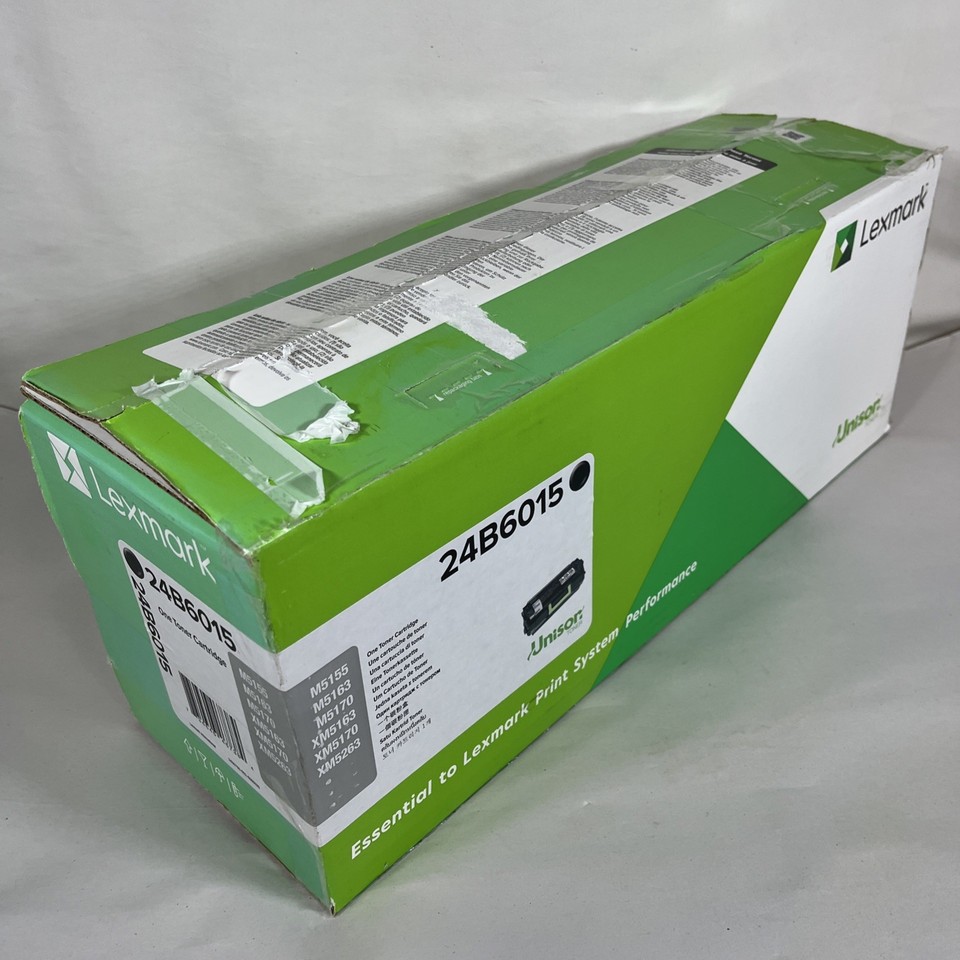 Lexmark 24B6015 Black Toner Extra High Yield Cartridge M5155 NEW ...