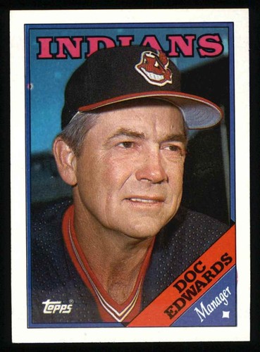 1988 Topps #374 Doc Edwards Indians 8 - NM/MT | eBay