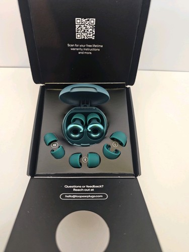 Loop Switch 2 Adjustable Ear Plugs, Noise Reduction - Emerald | eBay