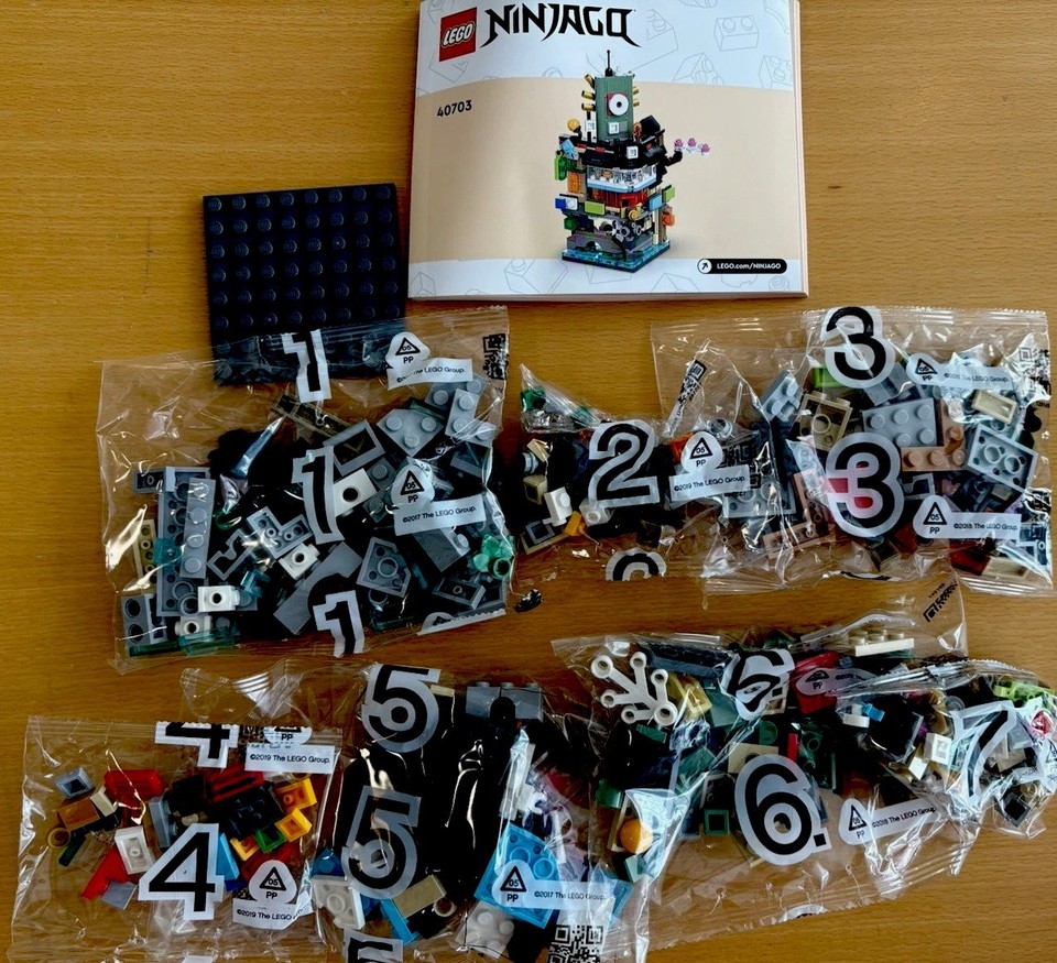 LEGO Ninjago 40703 Micro Ninjago City Limited Edition NEW COMPLETE (No ...