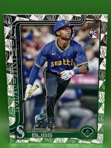 2025 Topps Baseball Series 1 Ryan Bliss #251 Spring Training Cactus ...