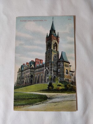 Packer Hall Bethlehem PA Post Card A1 | eBay