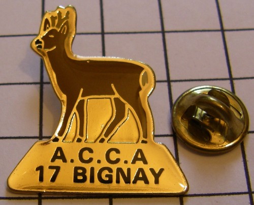 pin's ACCA BIGNAY CHARENTE MARITIME ASSOCIATION COMMUNALE de CHASSE ...