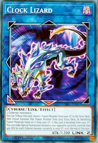 Clock Lizard - SAST-EN047 - Common - 1st Edition x3 - Near Mint | eBay