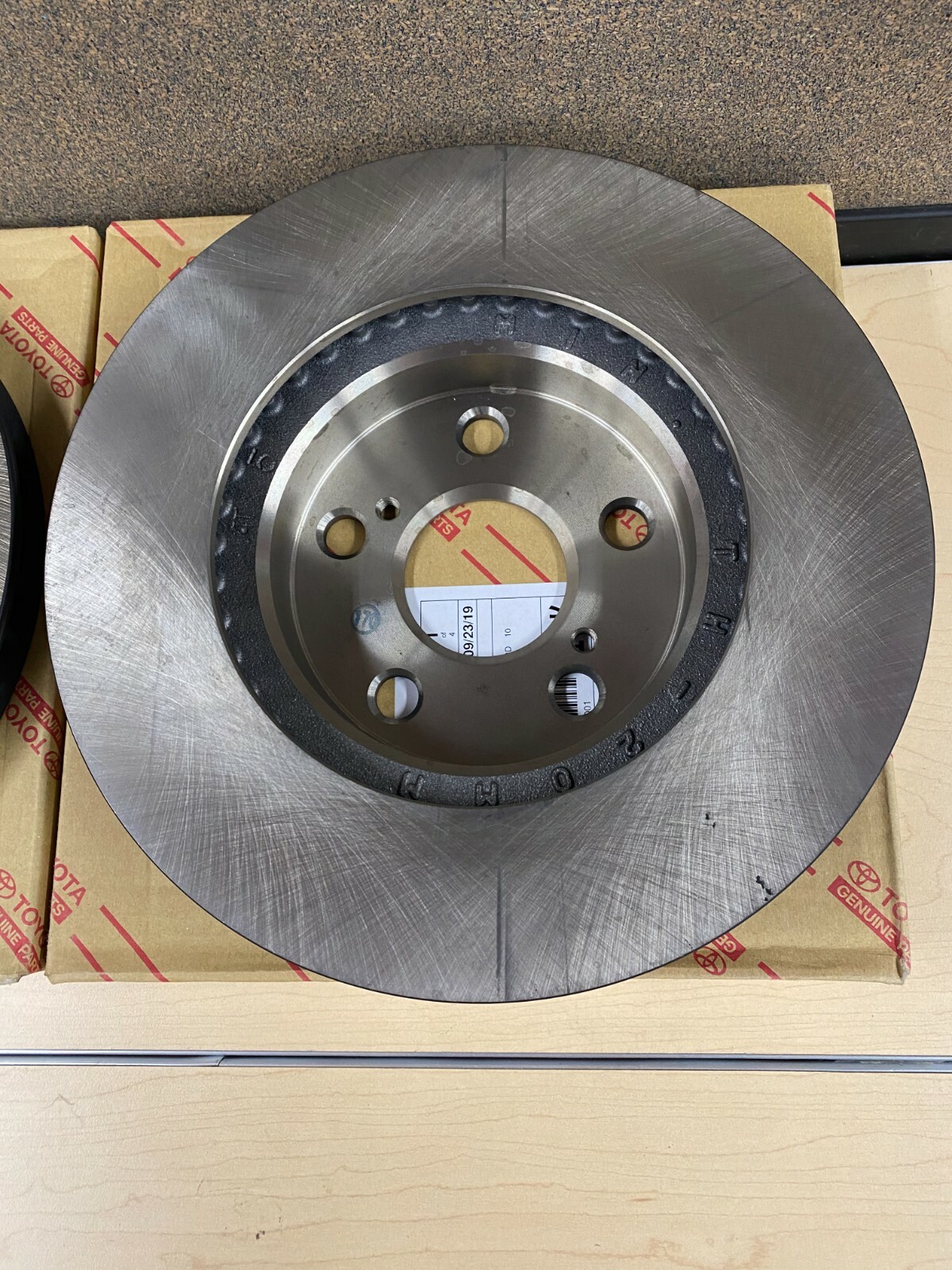 2004-2009 TOYOTA PRIUS GENUINE OEM NEW FRONT DISC BRAKE ROTORS qty 2 | eBay