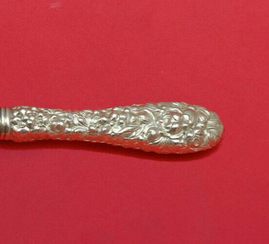 Rose by Stieff Sterling Silver Fish Fork Individual Notch tine 7 1" HH ...