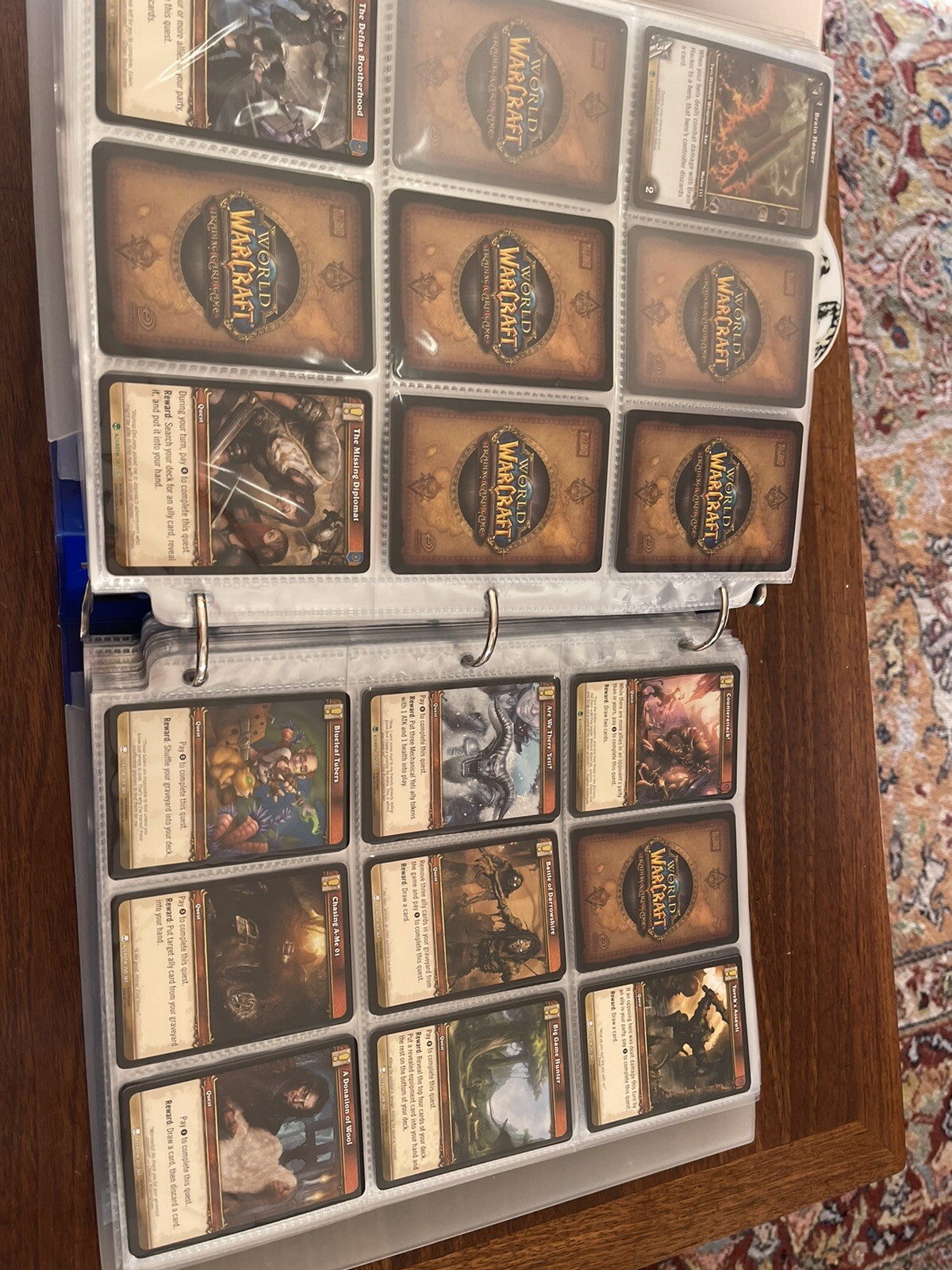 262 World Of Warcraft Cards lot In binder | eBay