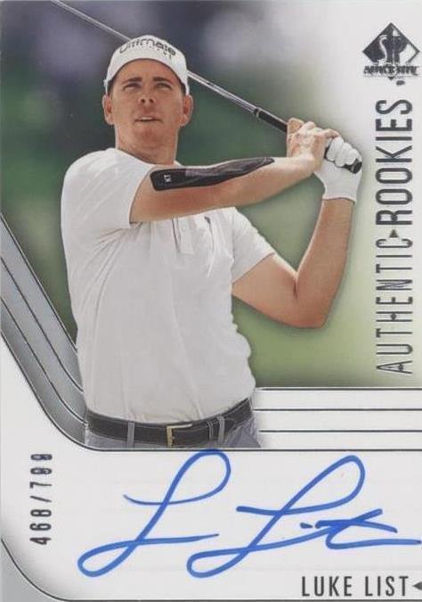2021 SP Authentic - Authentic Rookie Signatures Tier 1 Luke List #87 / ...