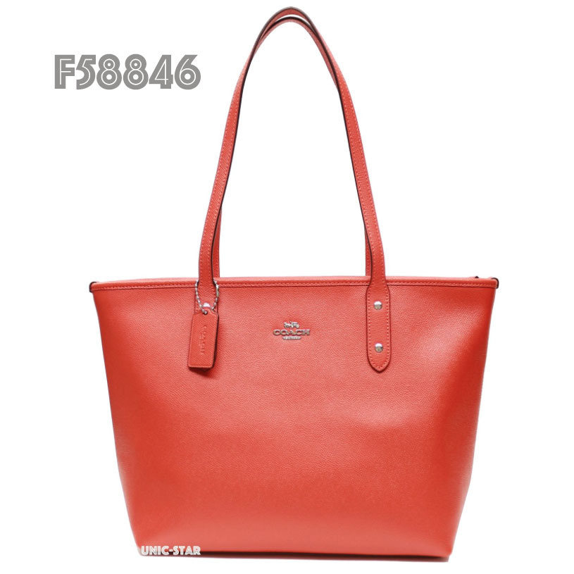 NEW Coach Crossgrain Leather City Zip Tote F58846 F294887 F57522 F38161 ...