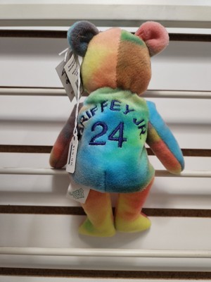 Vintage Ken Griffey Jr. Teddy Bear Bam Beano Seattle Mariners Plush ...