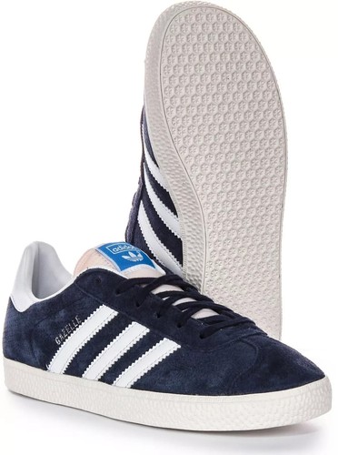 Adidas Originals Gazelle J Youth Sizes Night Indigo White Shoes ...