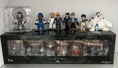 Final Fantasy VII Rebirth Square Enix FF7 Kuji Mini Figure 1~16 types ...