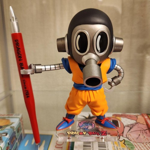 Bandai Dragon Ball Toriyama Robo Figure, with custom stand, used no box ...