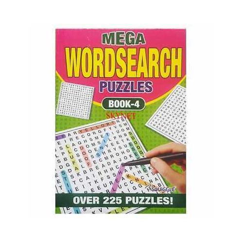 A5 Mega WordSearch Puzzle Book Books 225 - 1000 Puzzles Pages Word search | eBay UK