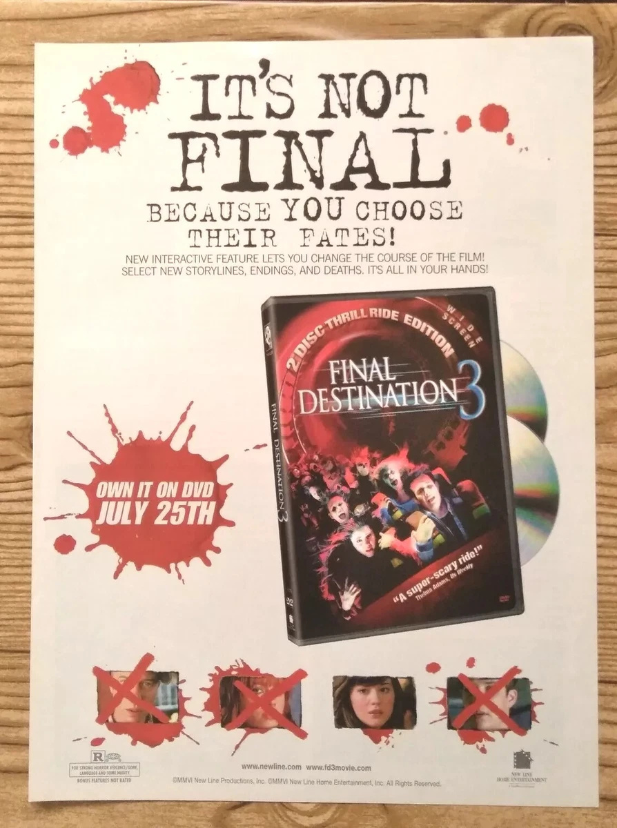Final Destination 3 Poster